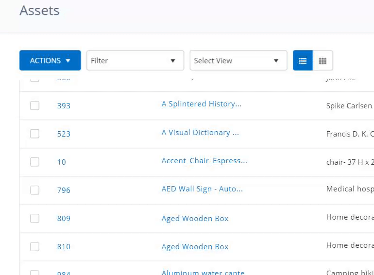 Item Reservations in EZOfficeInventory
