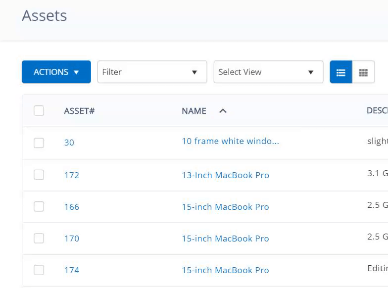 Item Reservations in EZOfficeInventory