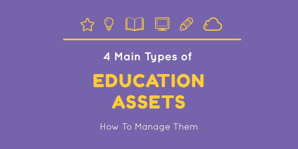 How to Manage the 4 Main Types Of Education Assets?