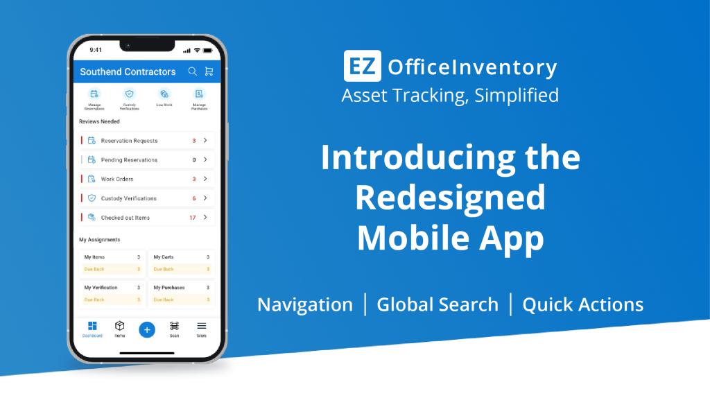 EZOfficeInventory Mobile App: Getting Started Guide