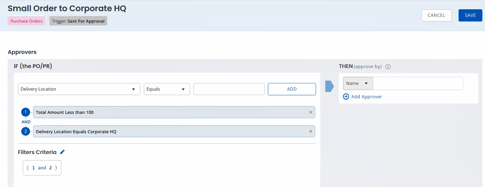 How to set up Multi-tier Approval Workflows